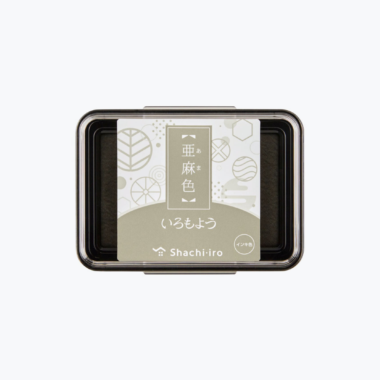 Shachihata | Iromoyo Stamp Pad HAC-1L-PGR - Bookbinders Design