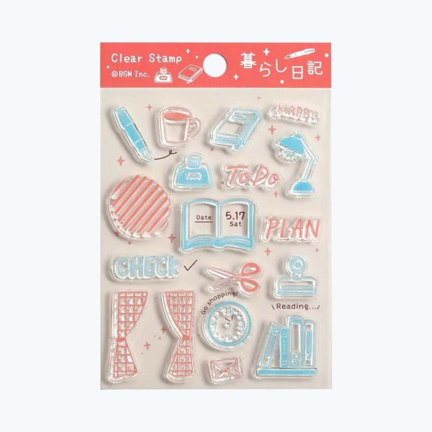 BGM - Stamp - Clear - Journal