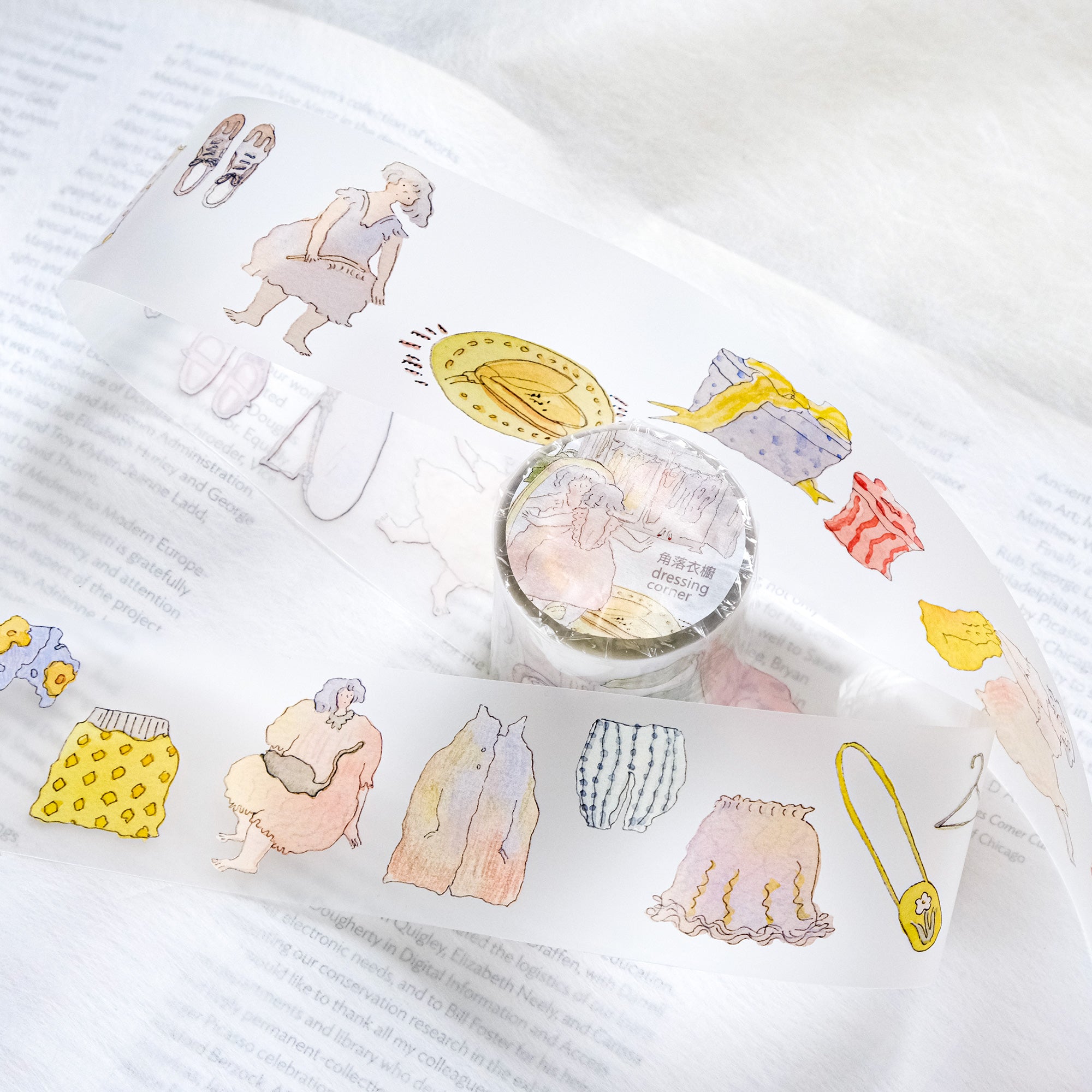 Dodolulu | PET Washi Tape Dressing Corner - Bookbinders Design