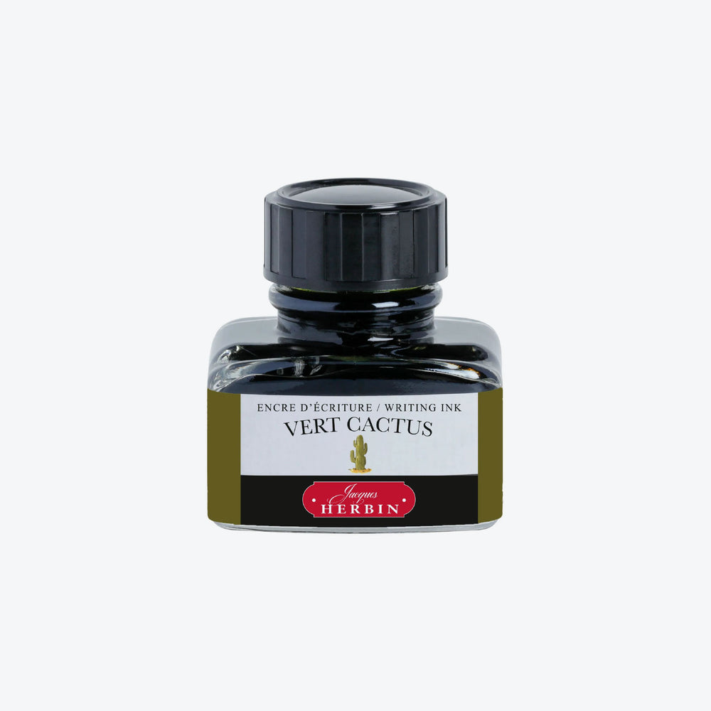 Herbin | Fountain Pen Ink Vert Cactus - Bookbinders Design