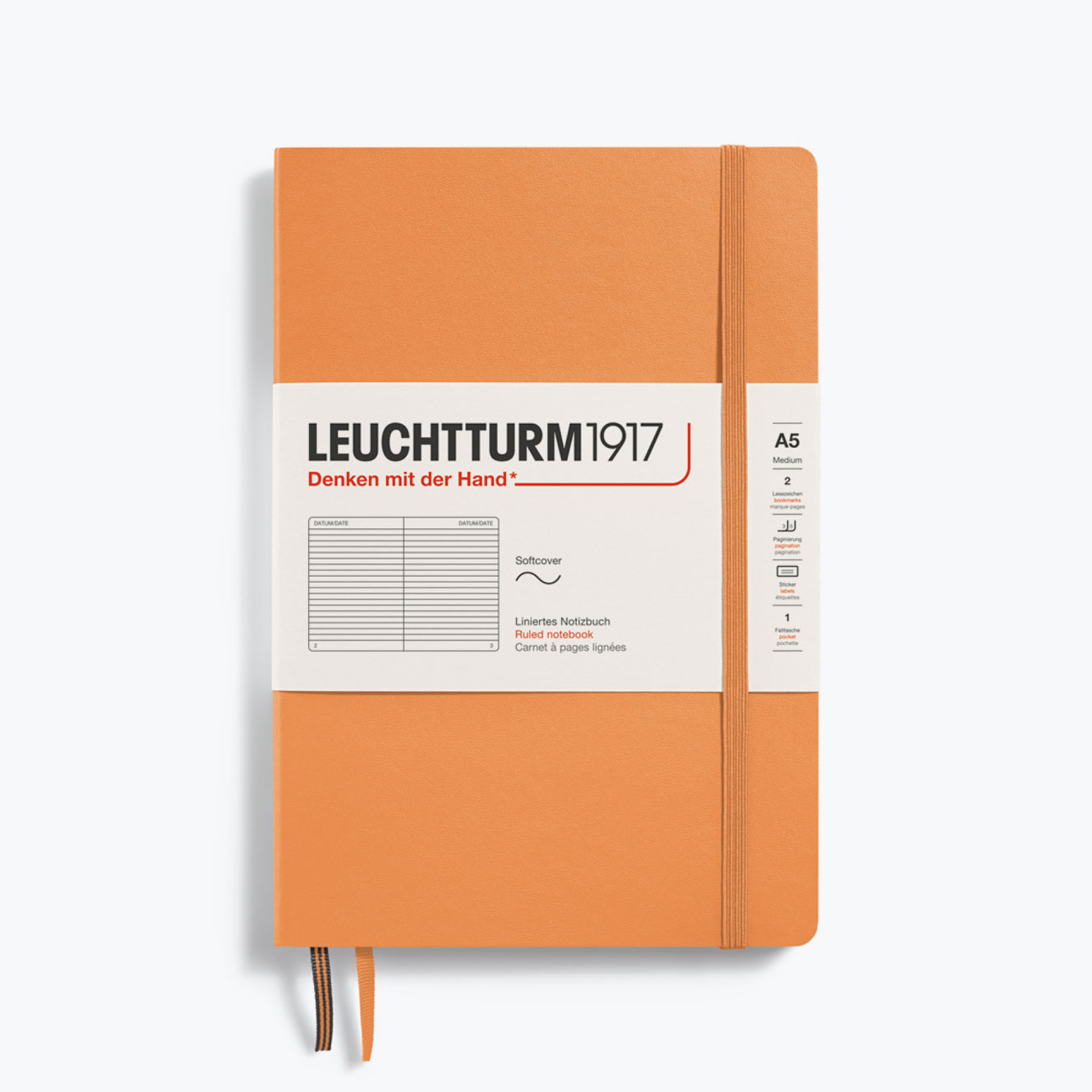Leuchtturm1917 | Softcover Notebook A5 | Apricot