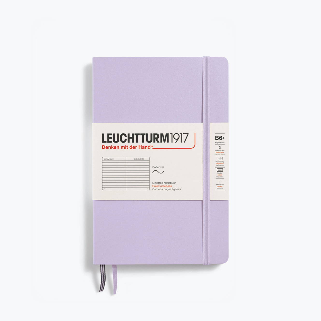 Leuchtturm1917 | Softcover Notebook B6+ | Lilac