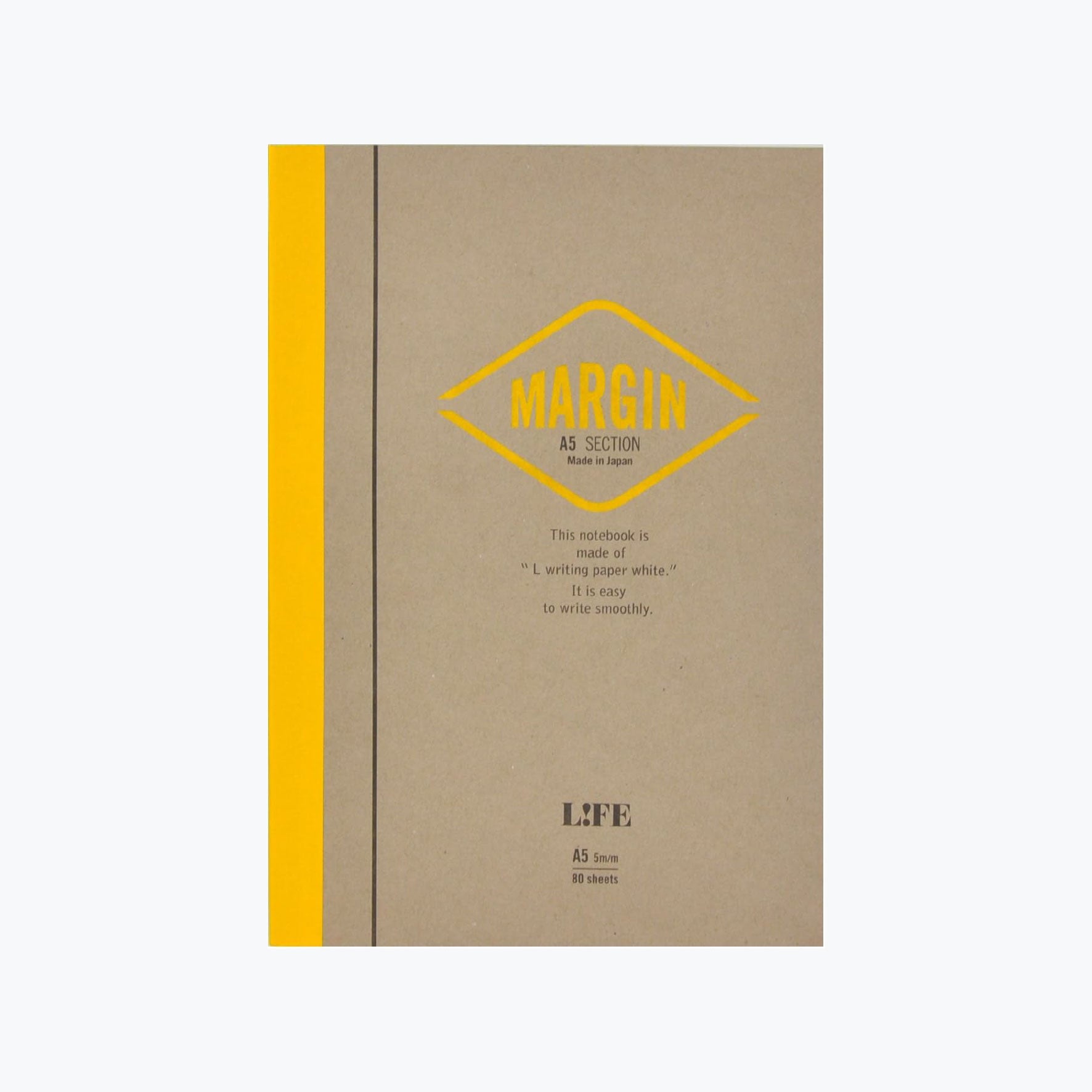 Life Stationery - Notebook - Margin - A5 - Section