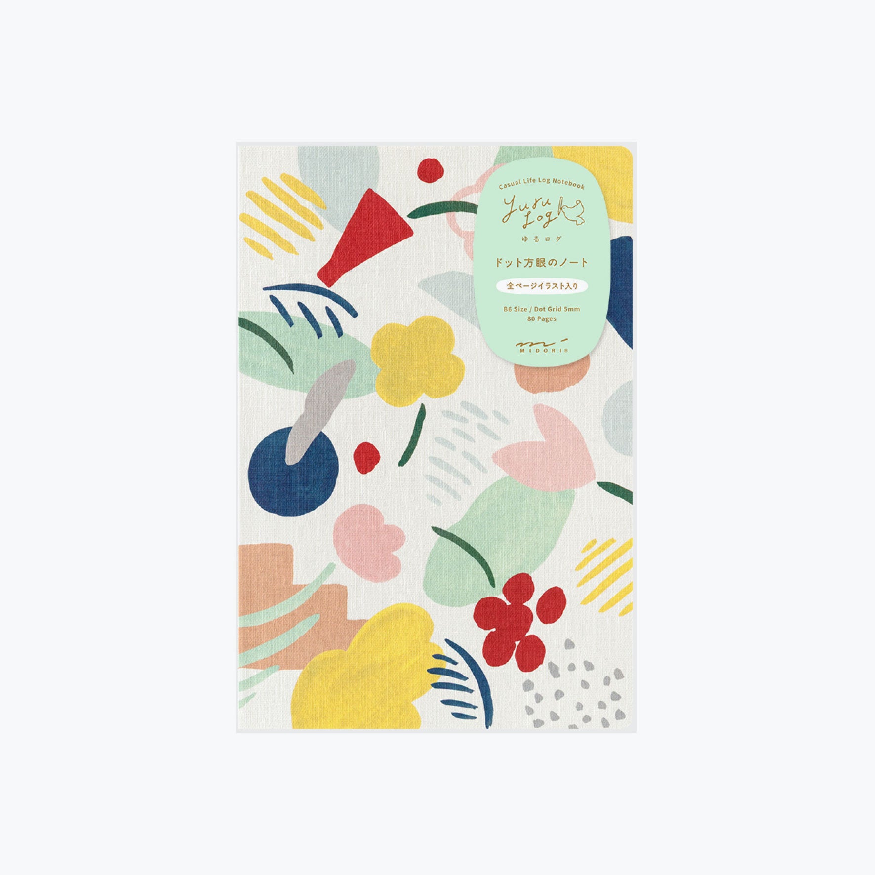 Midori - Notebook - Yuru Log - B6 - Textile