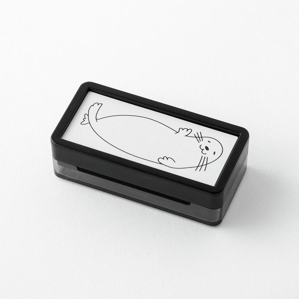 Midori | Self-Inking Mini Stamp Seal - Bookbinders Design