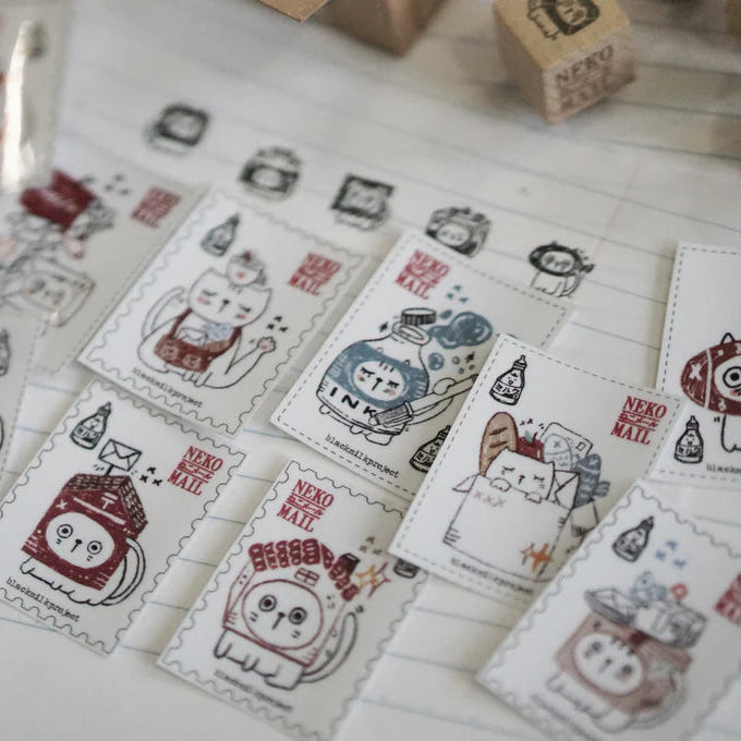 Black Milk Project | Neko Mail (Camera Mini Box) Stickers - Bookbinders ...
