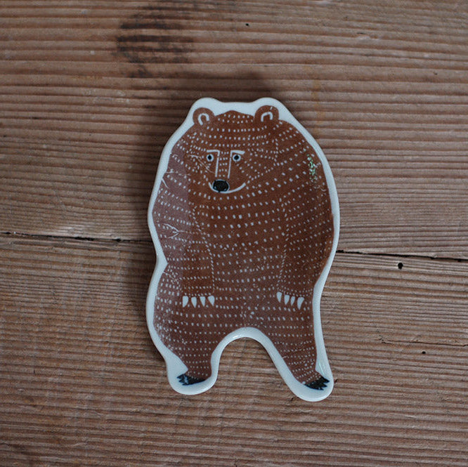Classiky | Tray Kata Kata Brown Bear (Small) - Bookbinders Design
