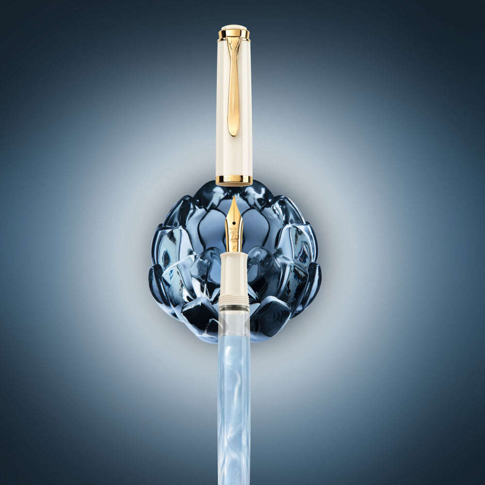 Pelikan | M200 Pastel Blue Fountain Pen - Bookbinders Design