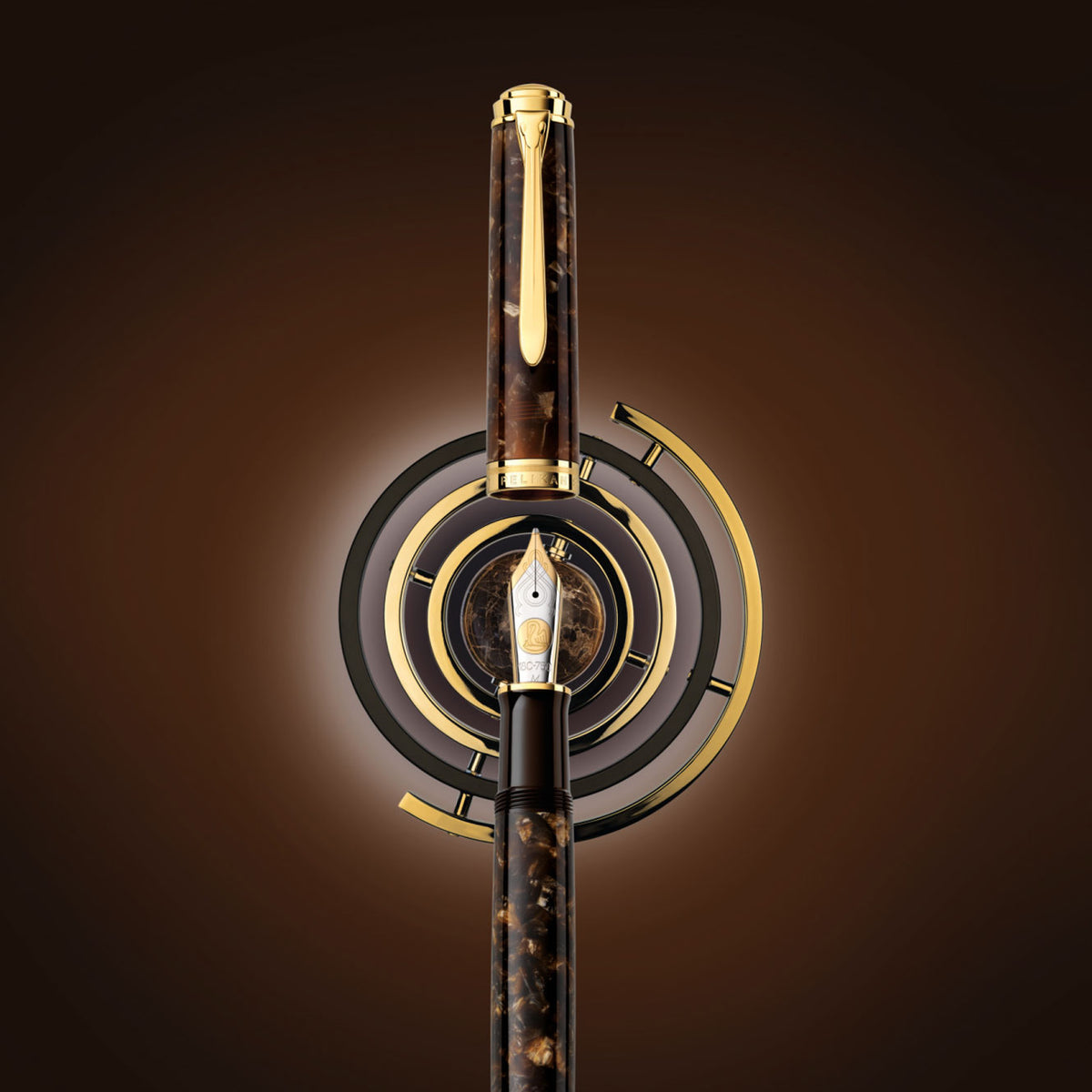 Pelikan | M1000 Fountain Pen Renaissance Brown - Bookbinders Design