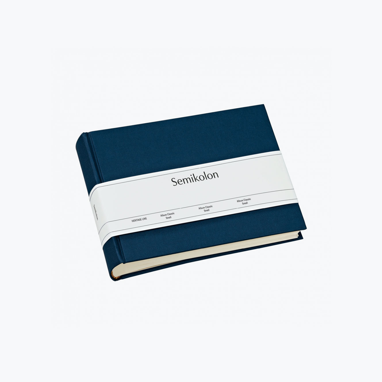 Semikolon | Navy Photo Album Small - Bookbinders Design