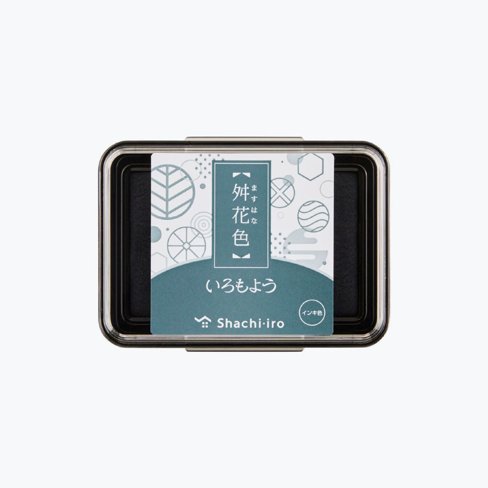 Shachihata | Iromoyo Stamp Pad HAC-1L-CBL - Bookbinders Design