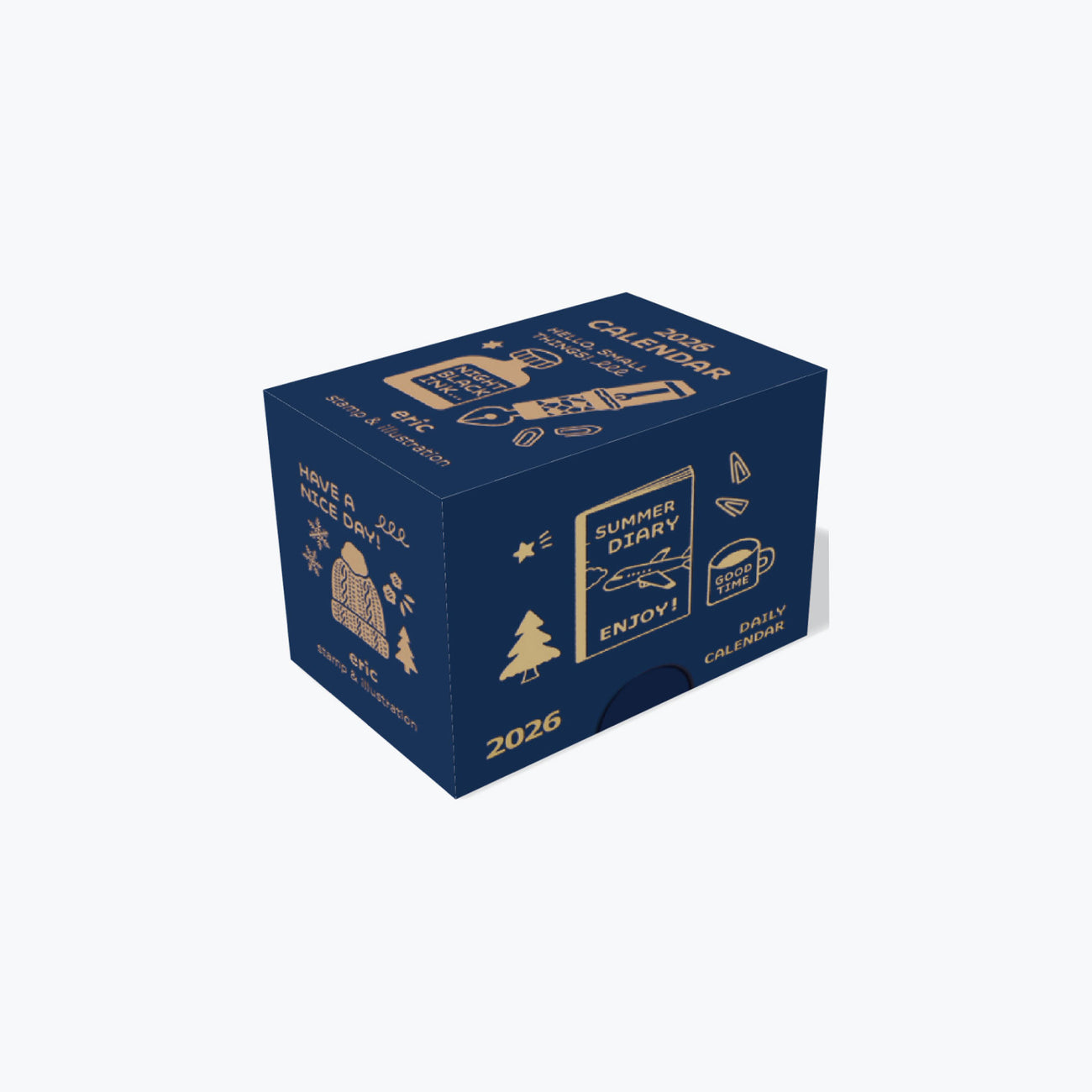 Shinnippon Calendar - 2026 Calendar - Eric - Daily - Mini