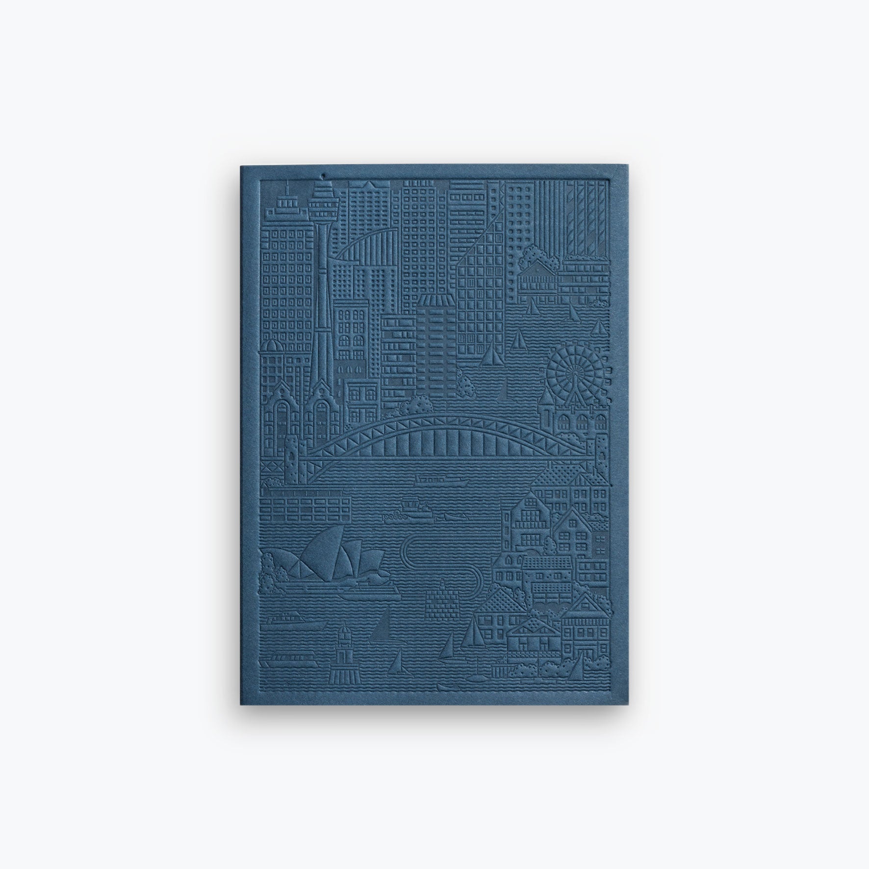 City Works | Travel Notebook Sydney B6 Blue - Bookbinders Design