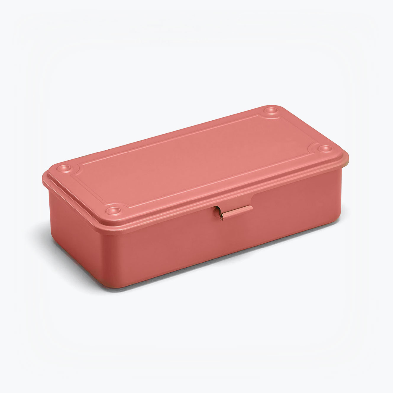 Toyo Steel | Stationery Box T-190 Living Coral - Bookbinders Design
