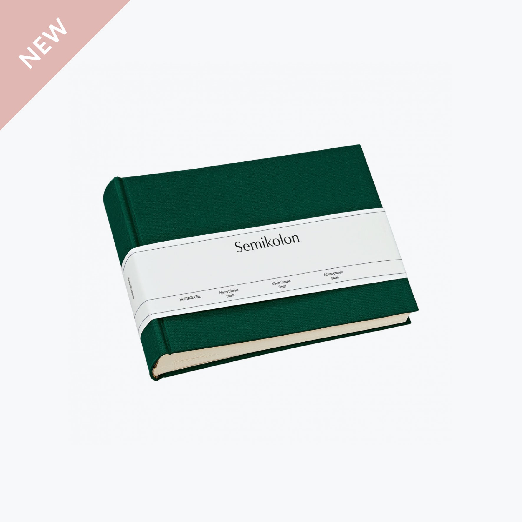 Semikolon | Green Photo Album Small - Bookbinders Design