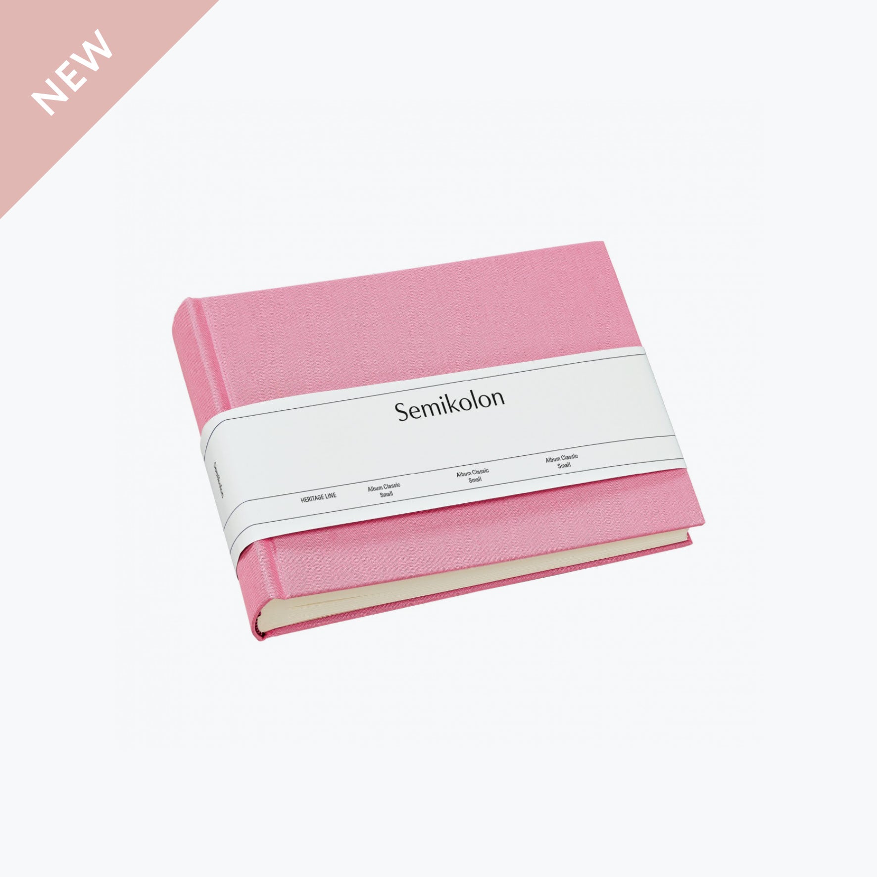 Semikolon | Pink Photo Album Small - Bookbinders Design