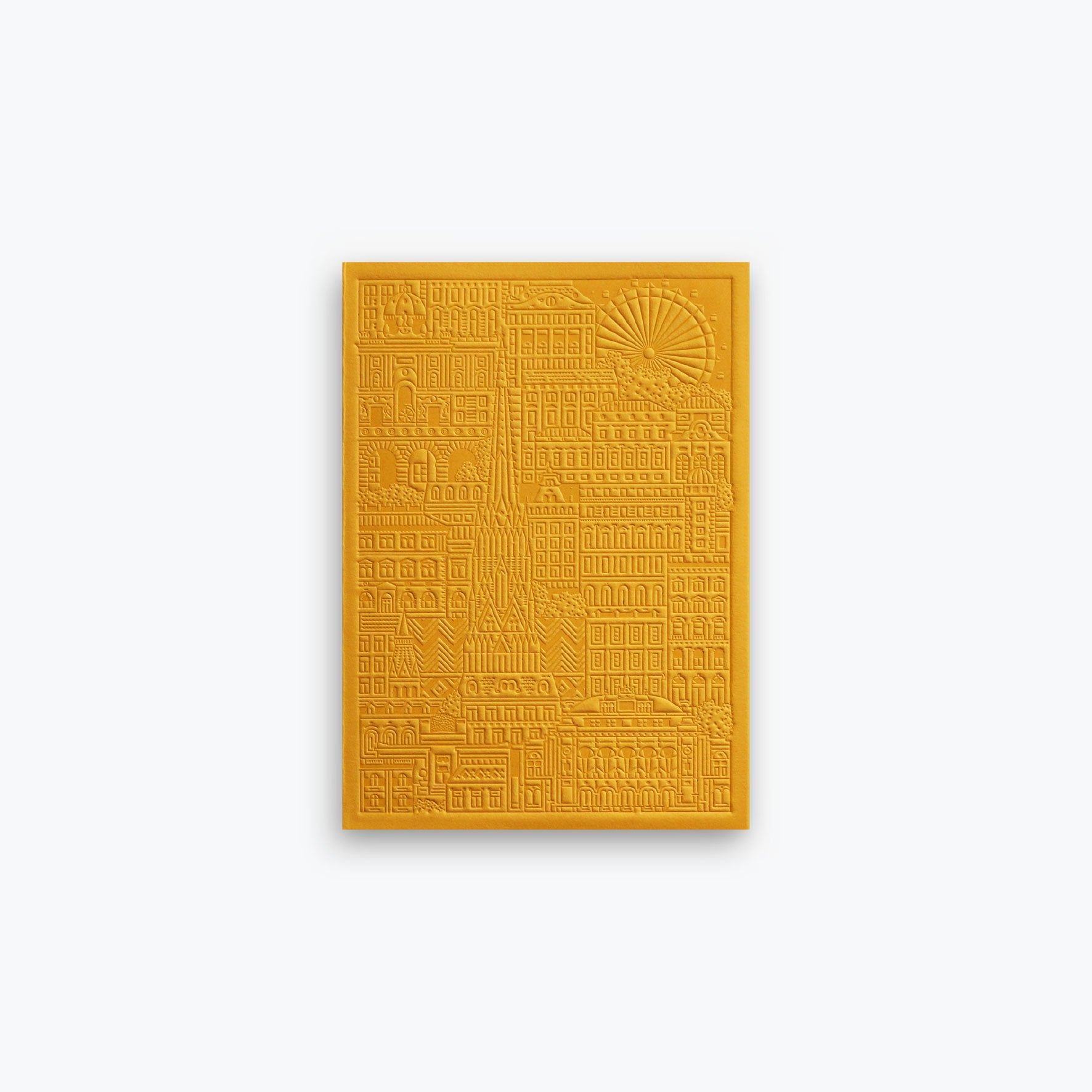 City Works | Travel Notebook Vienna A6 Yellow - Bookbinders Design